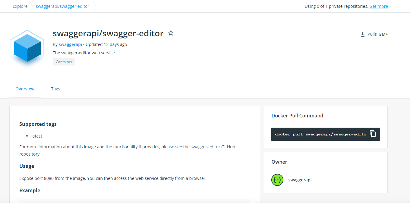 Swagger EditorをDockerで動かす方法 - omathin blog
